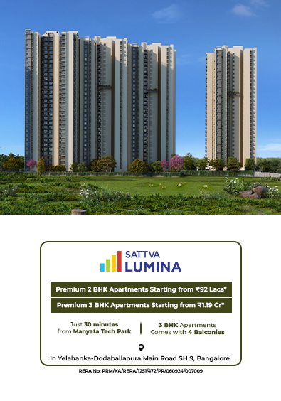 Sattva Lumina| Yelahanka - Doddaballapura Main Road SH 9 | Brochure | Floor Plan | Register Now ...